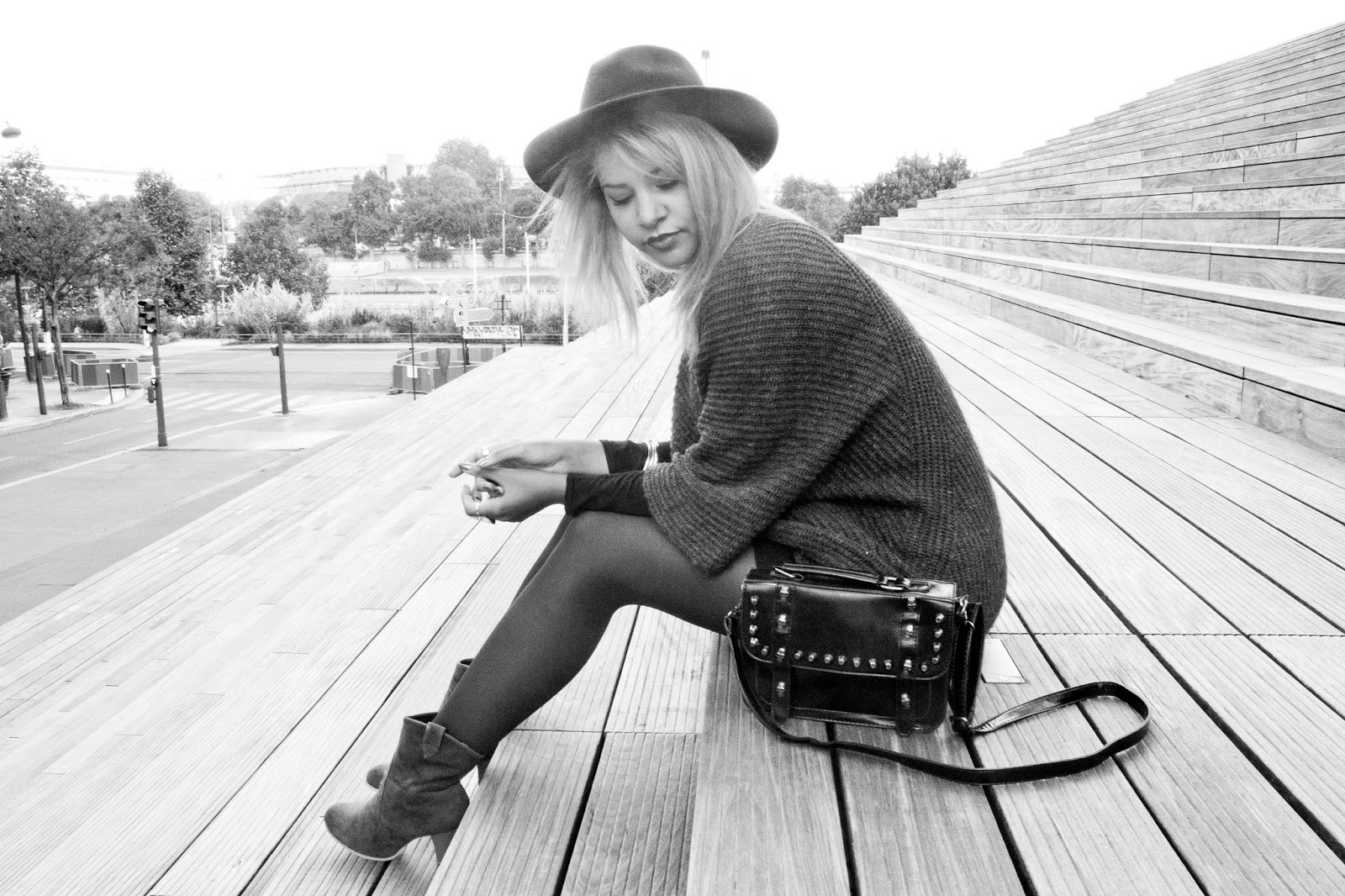 Blog mode : The Shoppeuse: AUTOMNE #1 : Chapeau, gilet et bordeaux