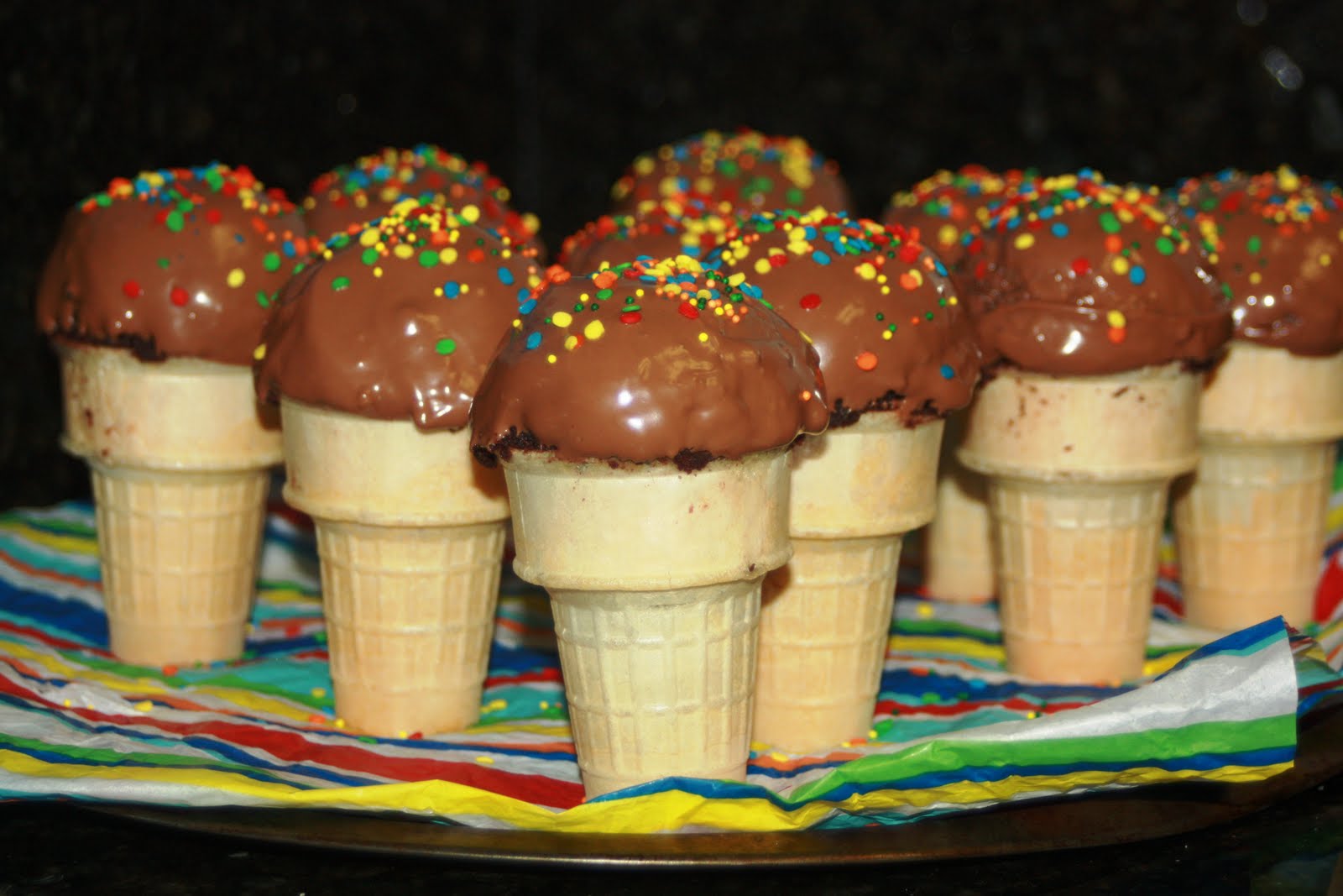 The Chronicles of Fredricks: Cone Cakes