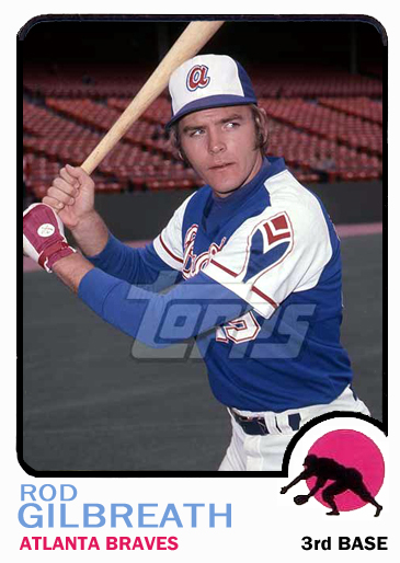 1973 Topps Baseball Card Update Series: 1973 Atlanta Braves - 76-85 ...