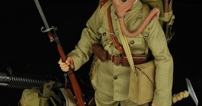 toyhaven: KADHOBBY 1/6th scale WWII Japanese Army Infantryman 12-inch ...