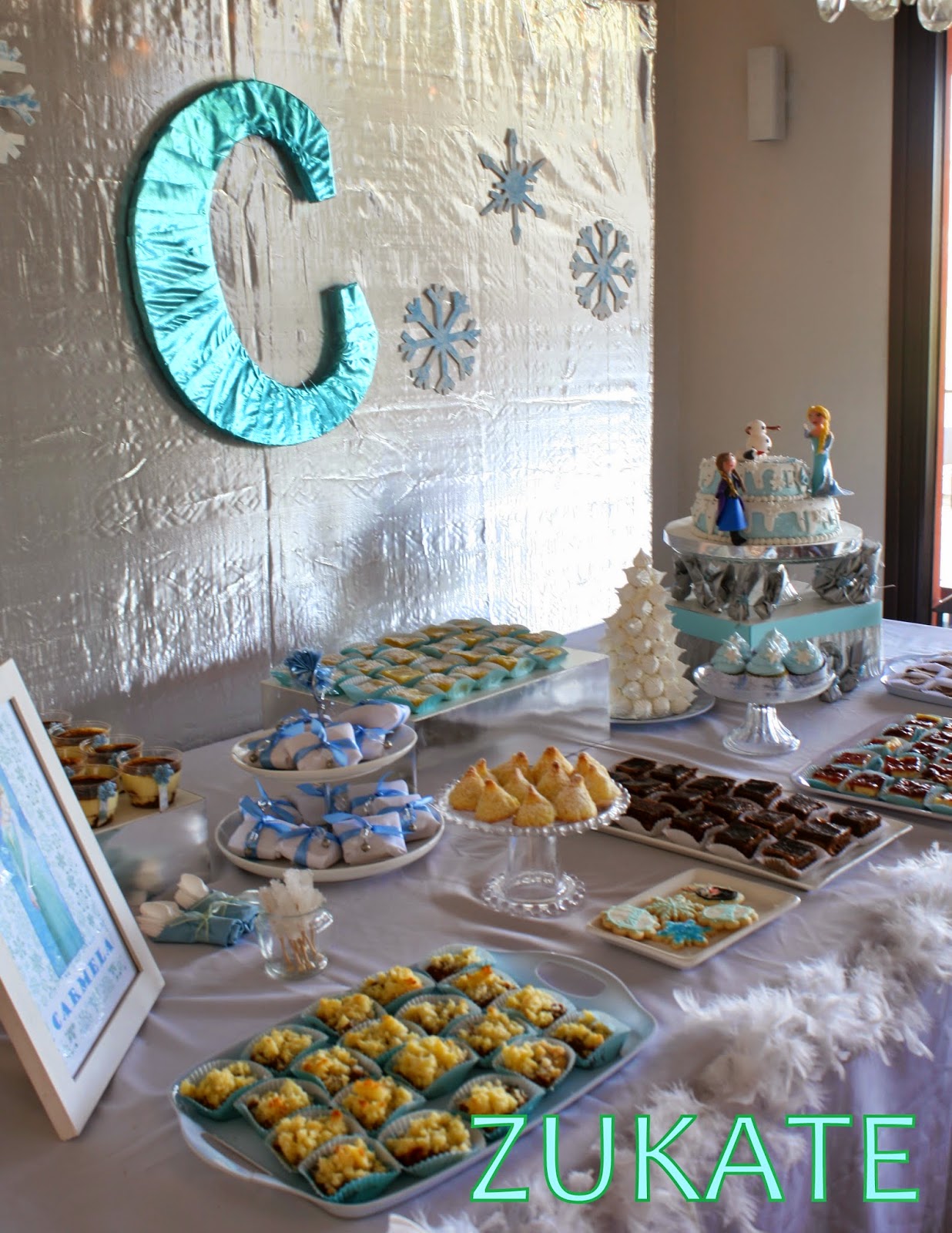 FIESTA DE FROZEN PARA CARMELA | ZUKATE