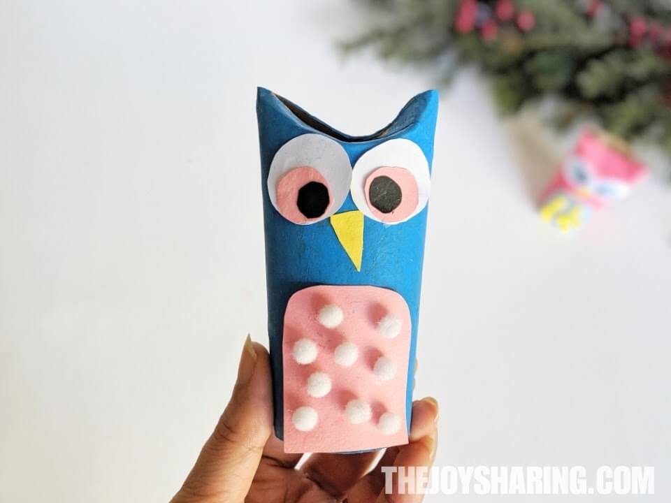Handprint Owl Craft - The Joy of Sharing
