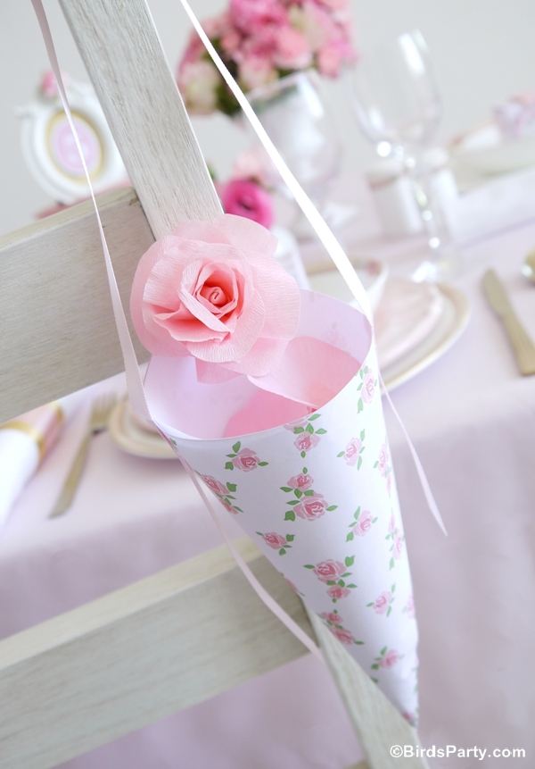 DIY Wedding Confetti Cones with Free Printables - Party Ideas | Party ...