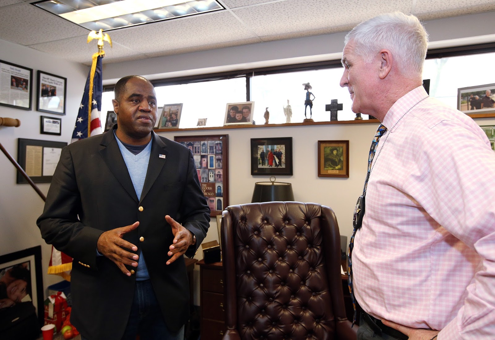 Mark Kodiak Ukena: Waukegan Mayor Cunningham at Lake County Jail for a ...