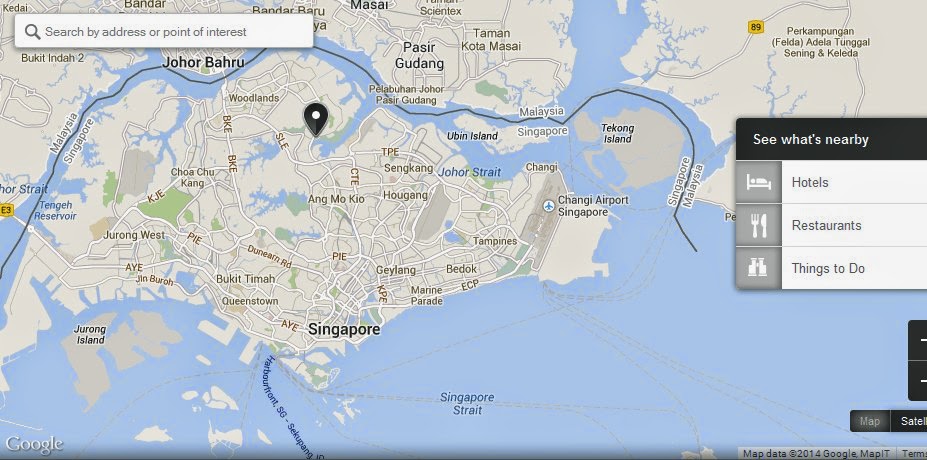 Lower Seletar Reservoir Singapore Location Attractions Map | Alexandra ...