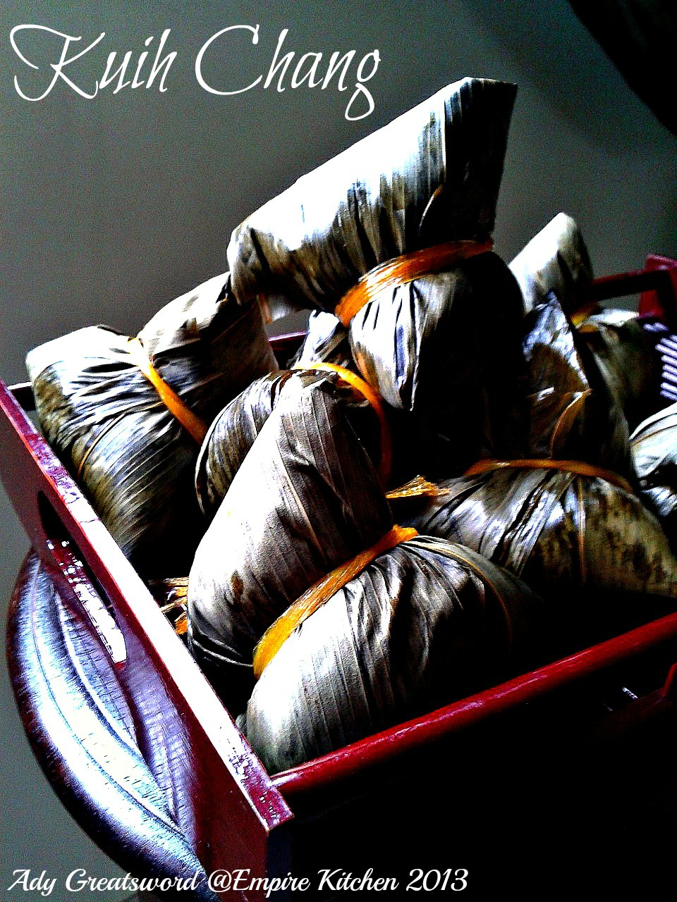 Ady Greatsword Empire Kitchen Recipes: Kuih Chang /Savoury Rice Dumplings