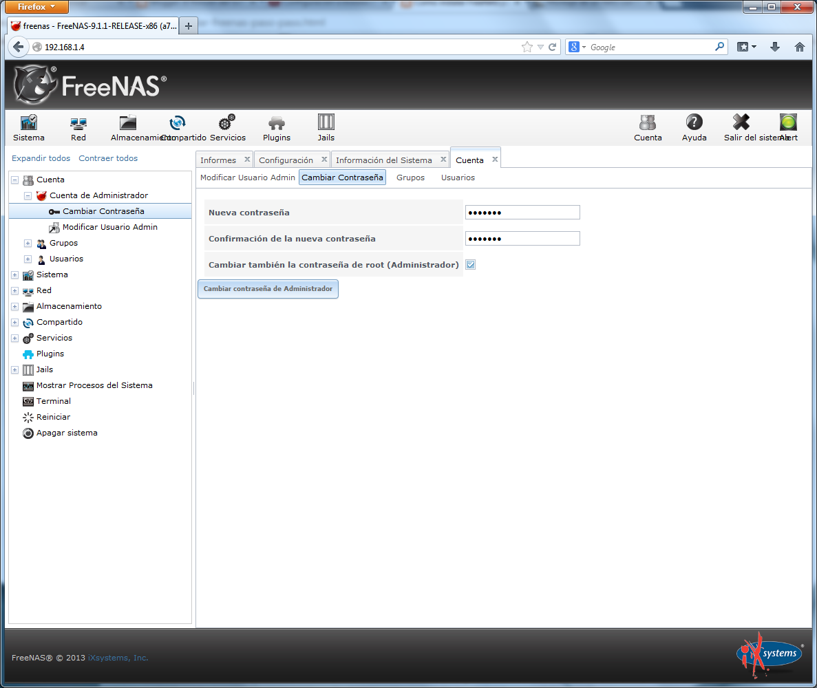 El Rincón del Software: Instalación de FreeNAS - Crear nuestro propio ...