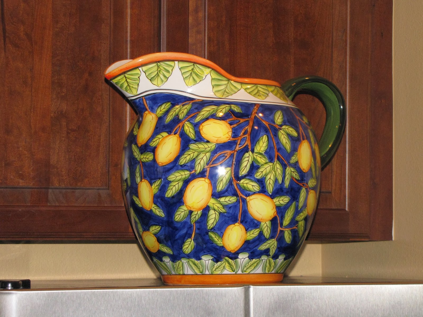 Smiling Sally: Blue Monday - Blue Lemon Pitcher