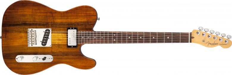 SPOTLIGHT: Fender Select Carved Blackwood Top Telecaster® SH ~ L.A ...