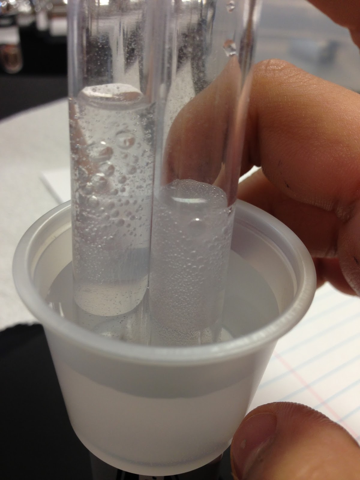 Agnes' Lab Journal: 1: Water Investigation
