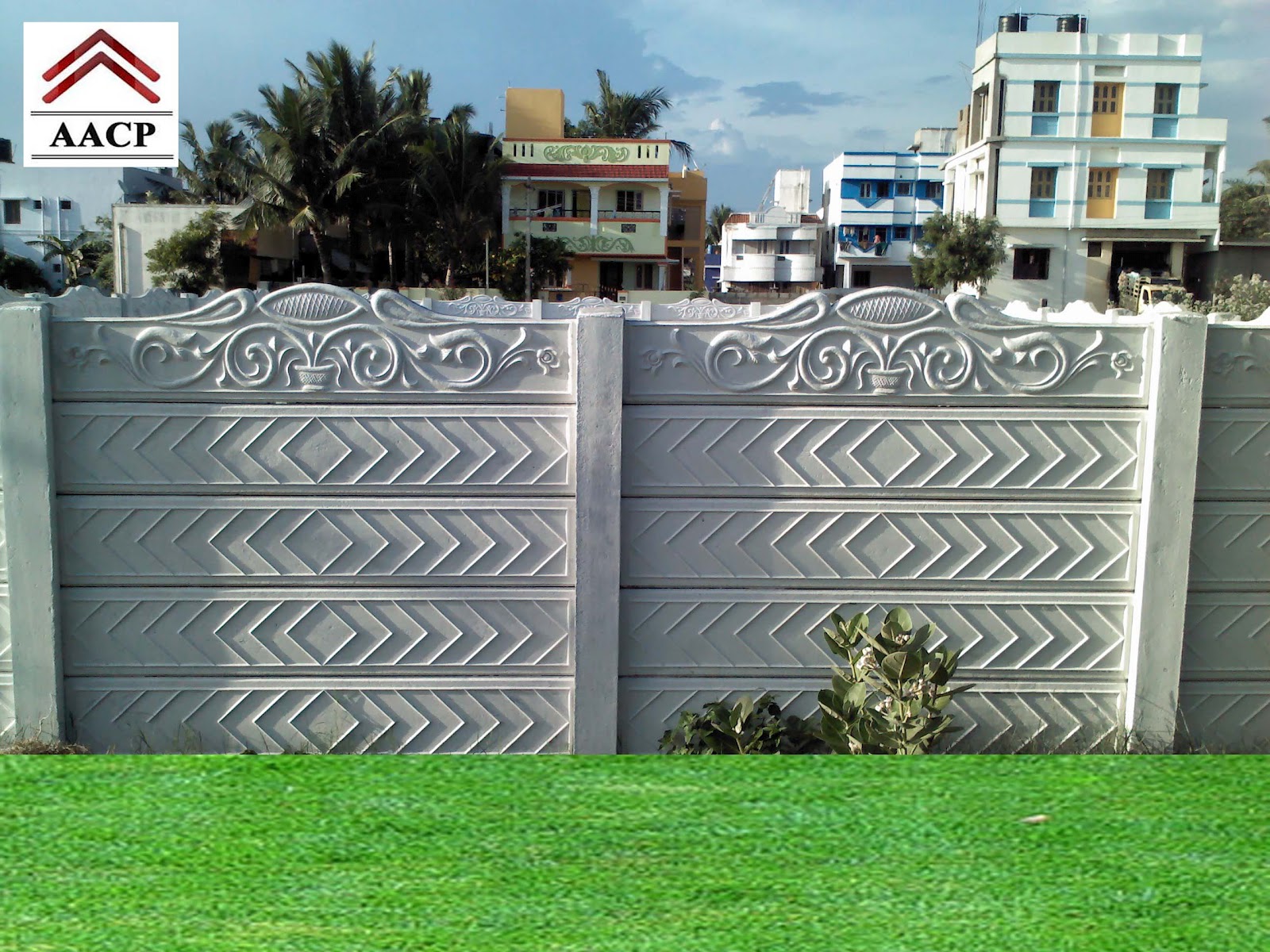Readymade Compound Wall | Annai Aurobindo Cement Products || Precast ...