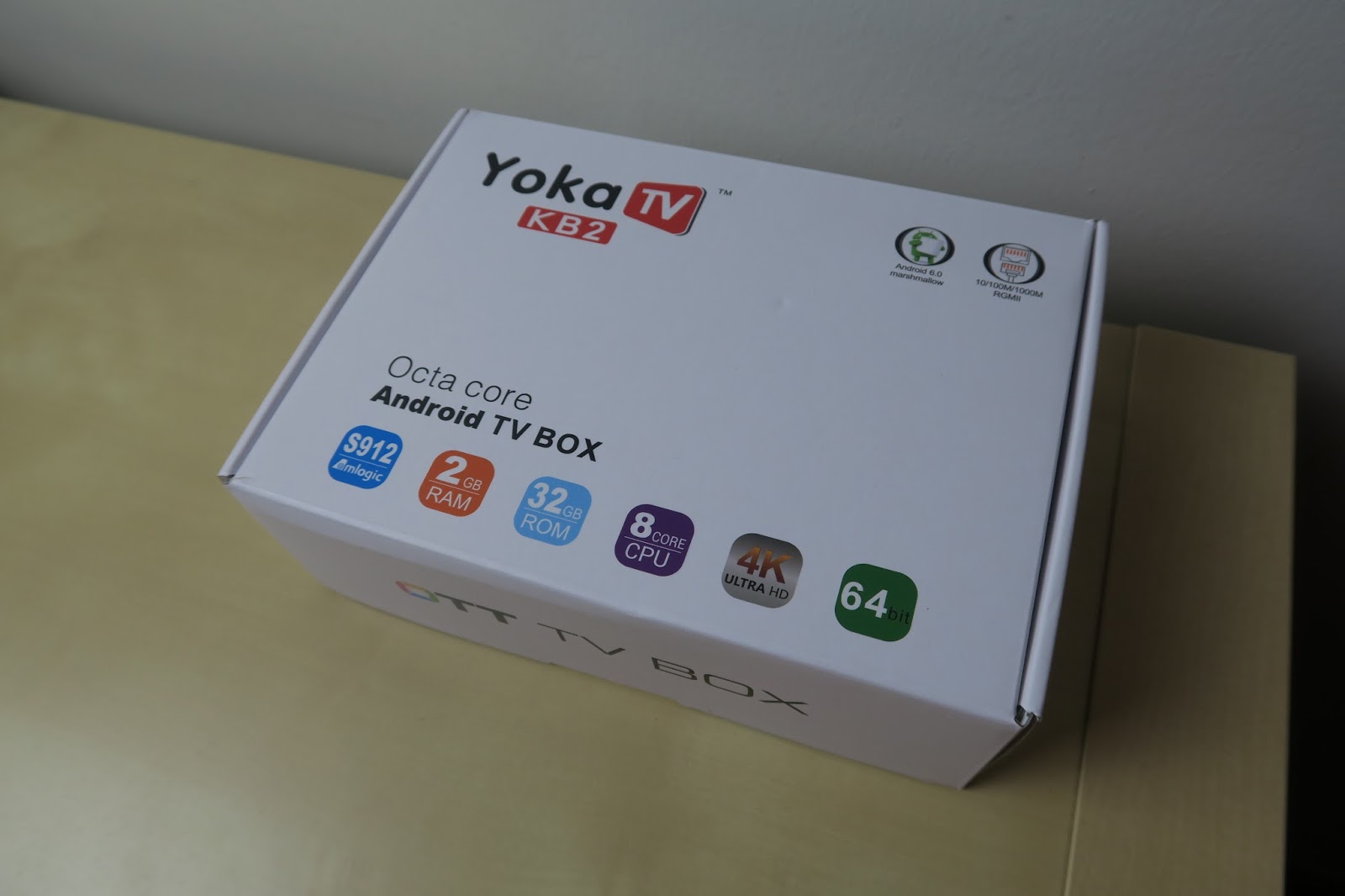 A Minha Casa Digital: Unboxing e Teardown: Yoka TV KB2 (Amlogic S912, 2GB RAM, 32GB ROM)