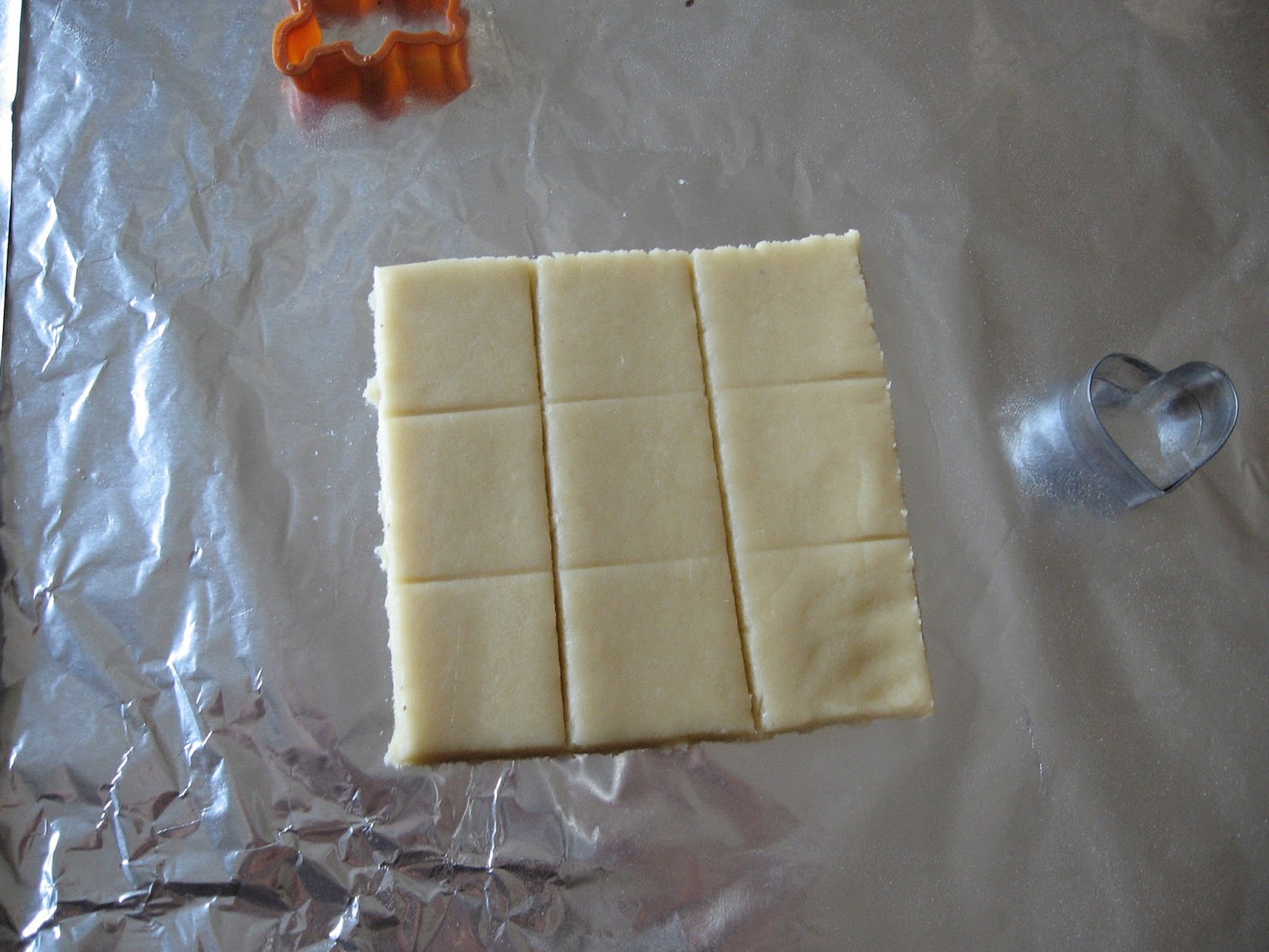 Almost Unschoolers: 9 Piece Square Puzzle Cookies