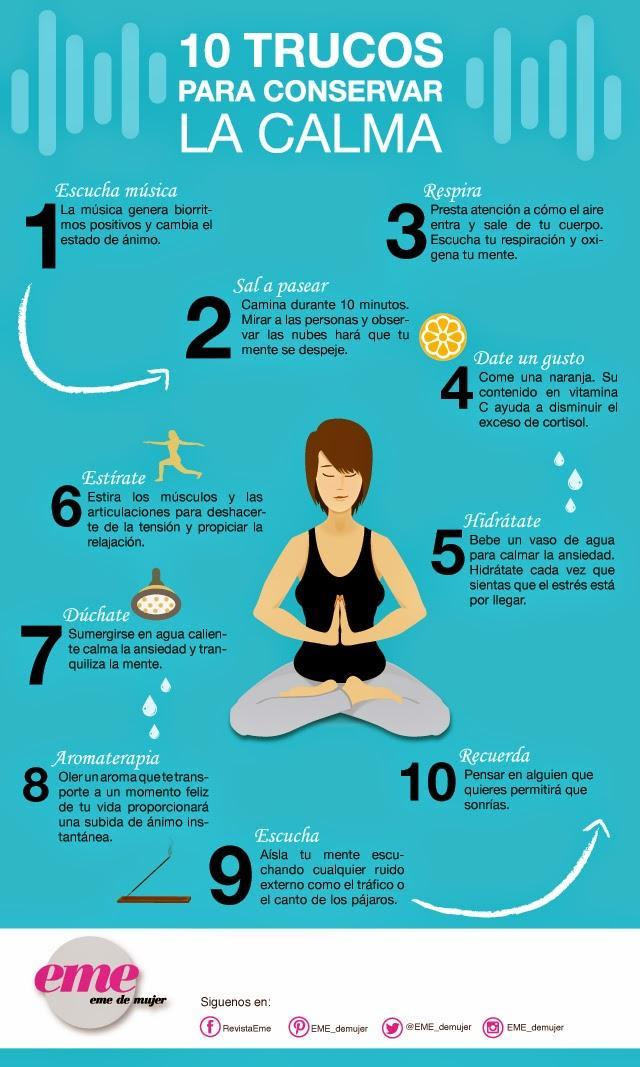 10 trucos para mantener la calma en situaciones de estrés