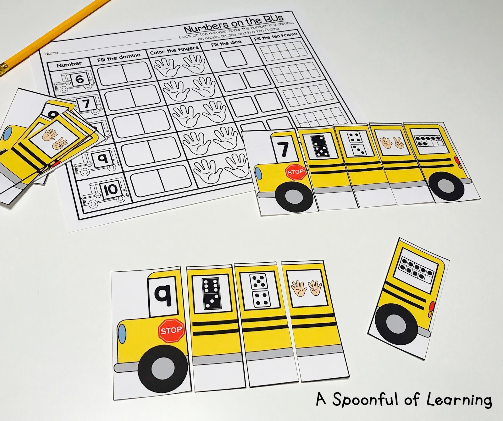 Back to School Centers - First Grade - A Spoonful of Learning
