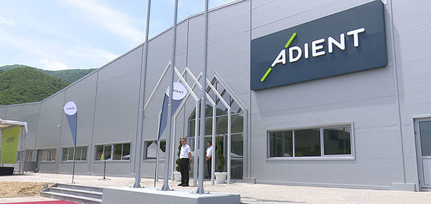 U.S. company 'Adient' opens plant in Strumica