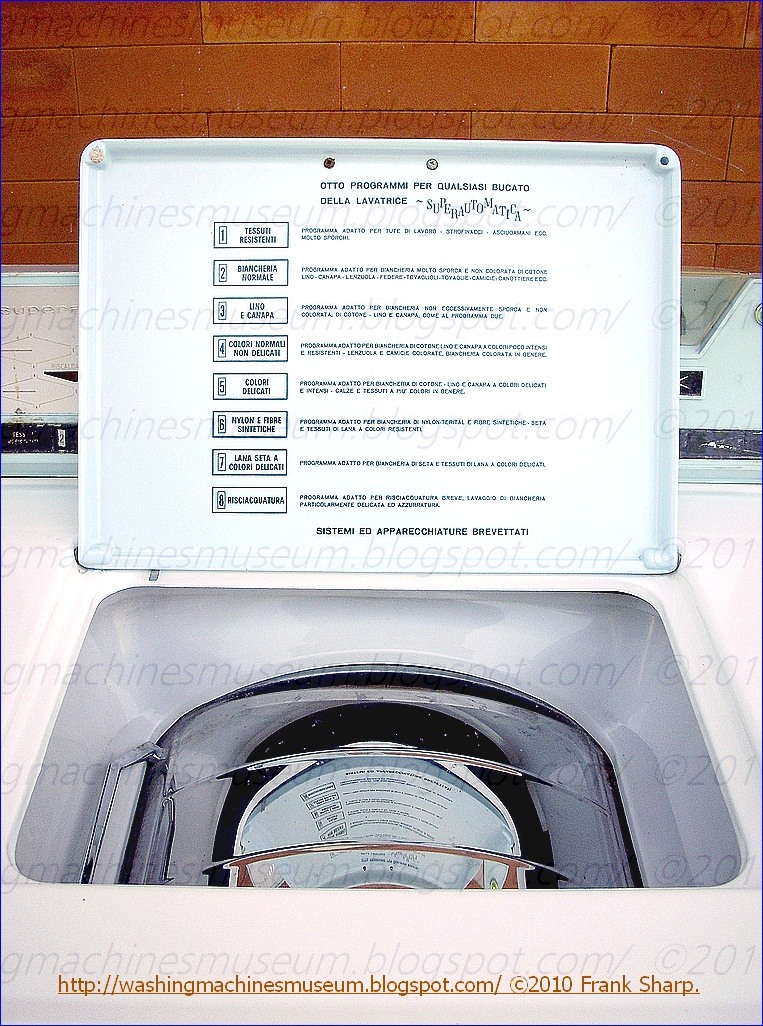 Washer Rama Museum ™: IGNIS K563 YEAR 1963.