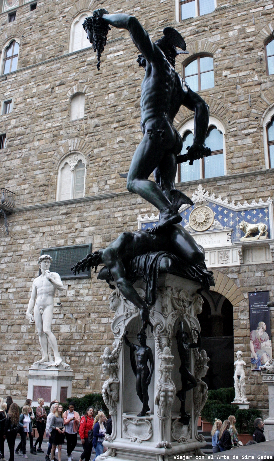 Perseo con la cabeza de Medusa de Benvenuto Cellini