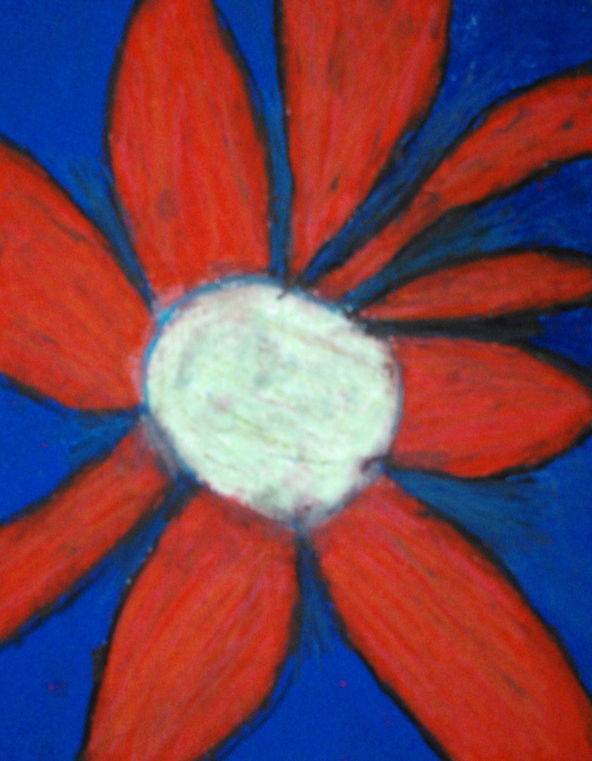 Miss M's Art Room: 4th grade Georgia O'Keeffe Inspired Oil Pastel Flowers