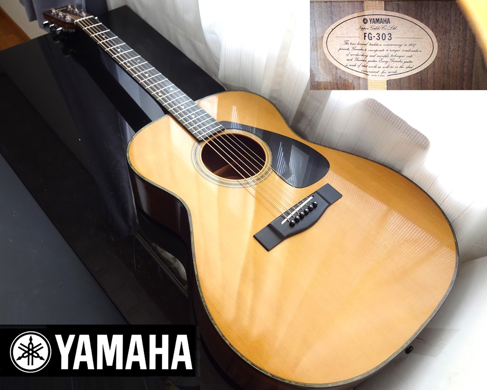 Japanese Vintage Guitars: YAMAHA 303