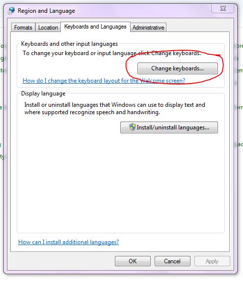 Cara Setting Arabic Keyboard Language Dalam Windows 7 - Pendidik2u