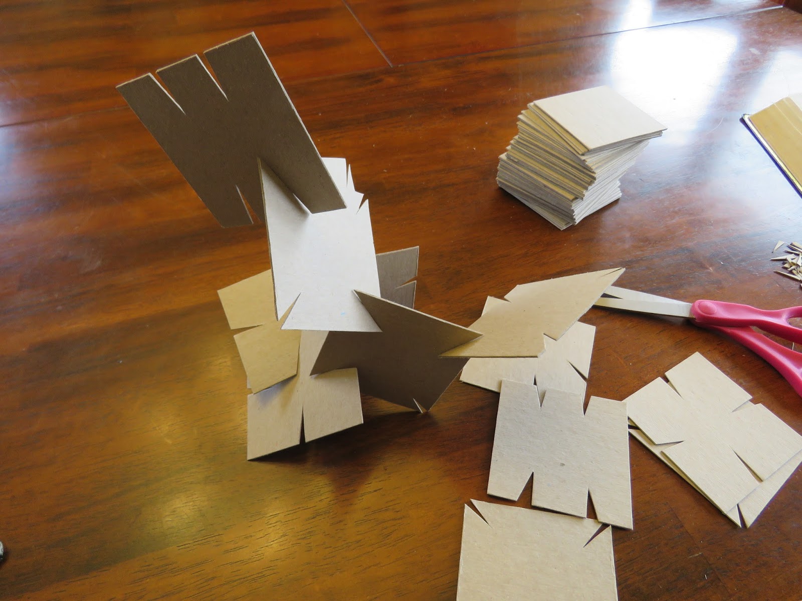 Cardboard Building Squares