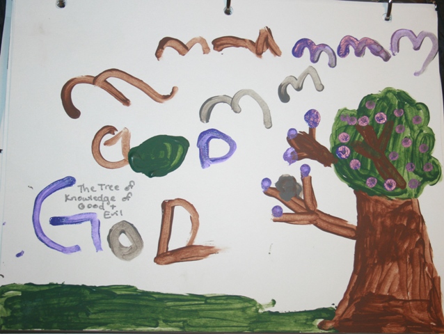 BIBLE CRAFTS FOR KIDS: Tree of Knowledge of Good & Evil