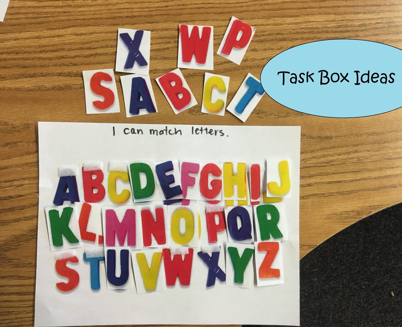 Little Miss Kim's Class: Quick and easy task box ideas for special ...