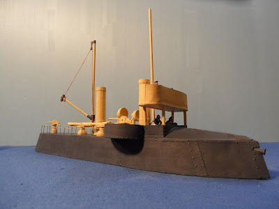 Anton's Wargame Blog: 28mm Torpedo Gunboat Completed