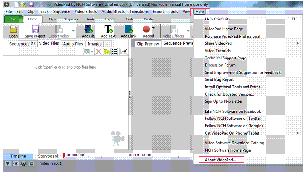 Registration Code or Key For VideoPad Editor V4.30 Freely | Syomedia.com