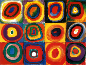 Afternoon Art Classes for Kids: Wassily Kandinsky color studies