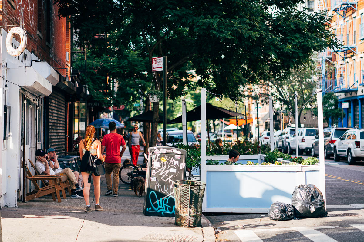 EV Grieve: One month on, a look at curbside dining in the East Village