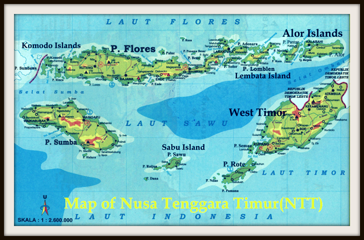 Letak Geografis kabupaten di NTT ~ FLOBAMORATA NTT