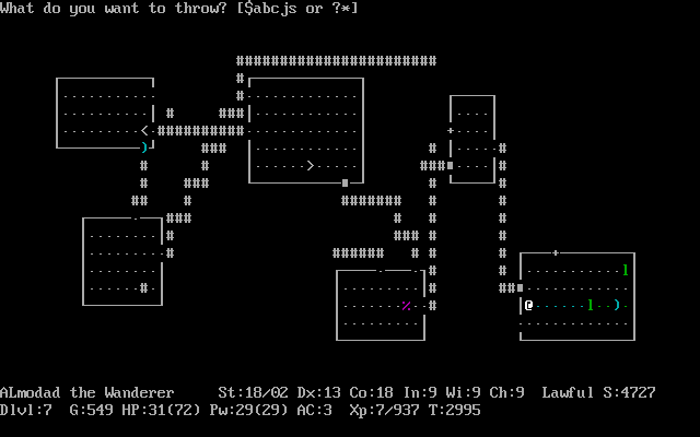 The CRPG Addict: NetHack: Dos and Don'ts