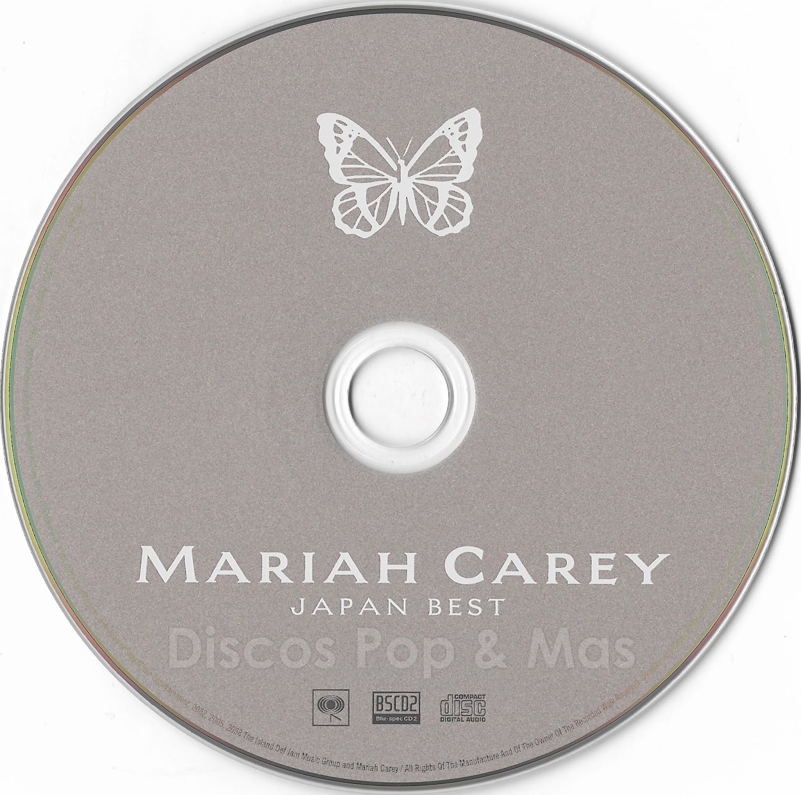 Discos Pop & Mas: Mariah Carey - Japan Best