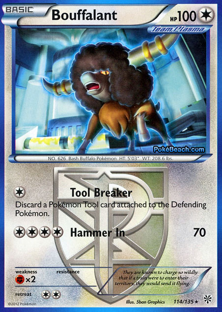 Bouffalant -- Plasma Storm Pokemon Card Review | PrimetimePokemon's Blog