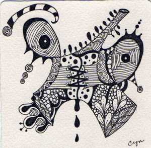 CYNDALI: Zentangle® Creatures