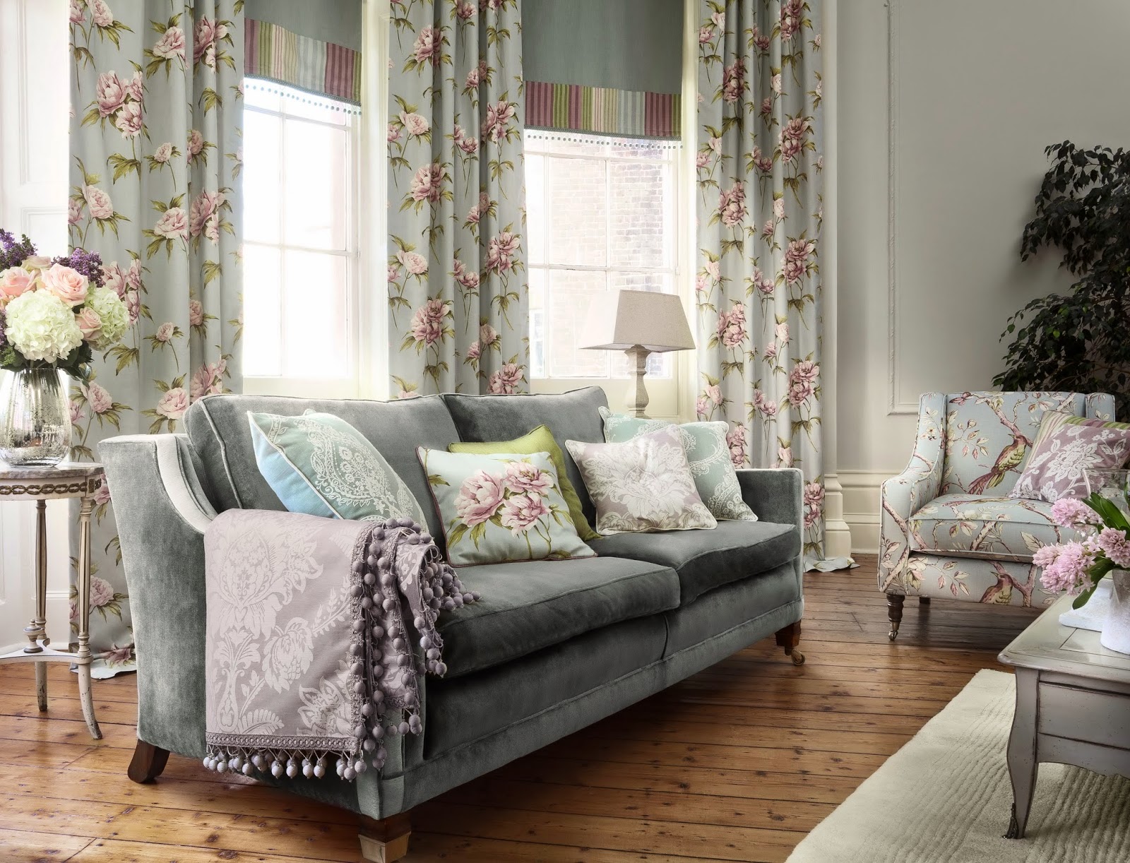 Interior Decor & Home Decoration Ideas with Home Fabrics and Rugs ...