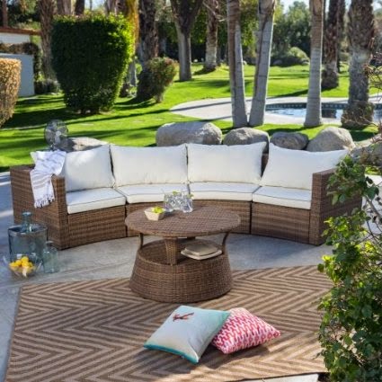 Curved Sofa Website Reviews: Curved Conversation Sectional Sofa