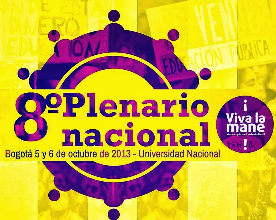 octubre 2013 ~ Mesa Amplia Nacional Estudiantil - MANE Colombia