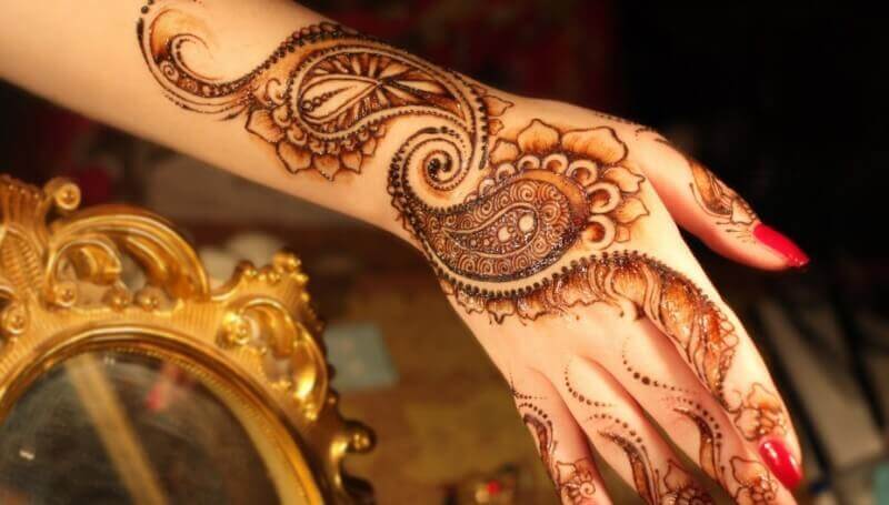Contoh Motif Henna Pengantin, Henna Wedding beautiful | sirania.xyz