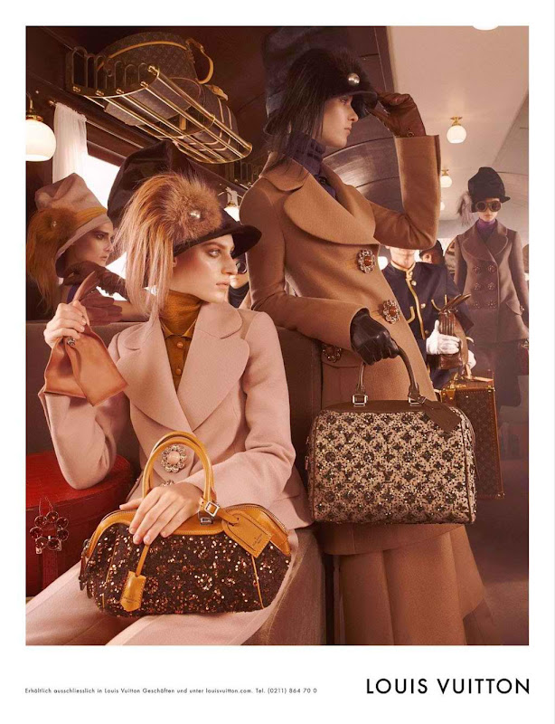 NANCY ♡ GIRL: GIRL FRIDAY ♥ LOUIS VUITTON'S FALL 2012 CAMPAIGN ♥