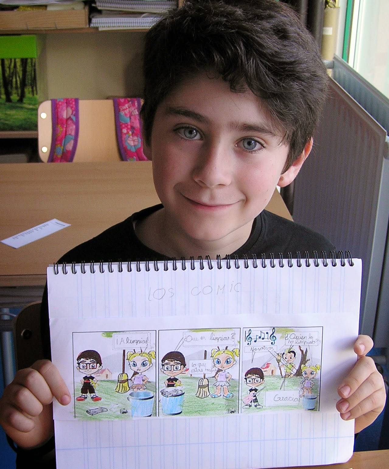 Cosas de niños para la escuela: LOS COMICS: LOS ALUMNOS PONEN TEXTO A ...