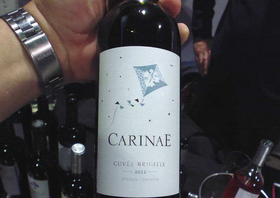 Mientras estaba probando los CarinaE , crucé miradas con Bernardo Bossi ...