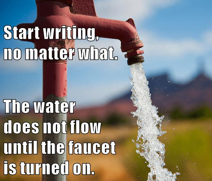 Online Course Lady: Writing Laboratory: Start writing!