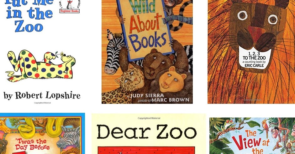 Zoo Themed Picture Books | Sara J Creations