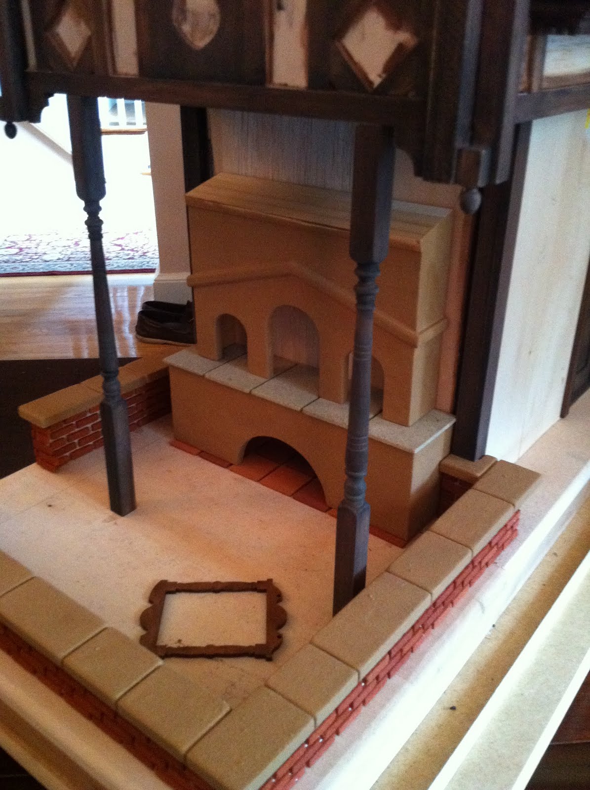 Glorious Twelfth: Tudor Bakery--Facade So Far