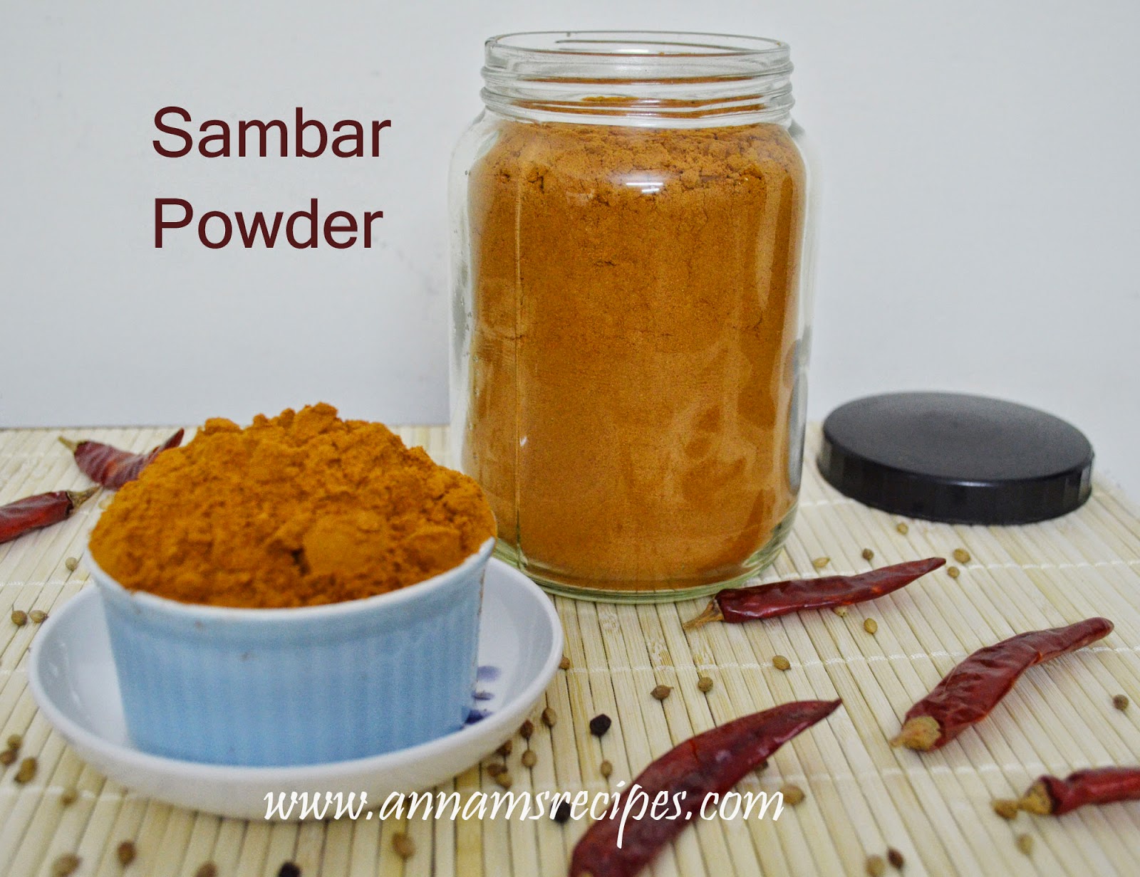 Chettinad Sambar Powder - Annam's Recipes