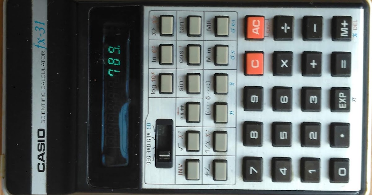 Retro Ordenadores Orty: Calculadora Casio fx-31 (1978) (1)