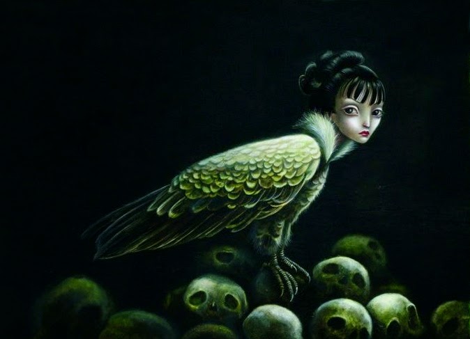 Gothic Flamingo: World Goth Day love for Benjamin Lacombe